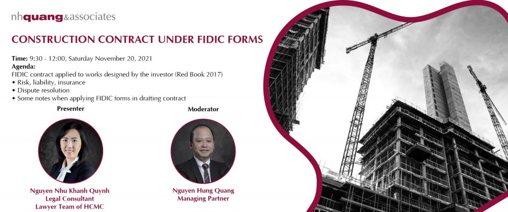 Construction contract under FIDIC forms (Last session) - nhquang ...